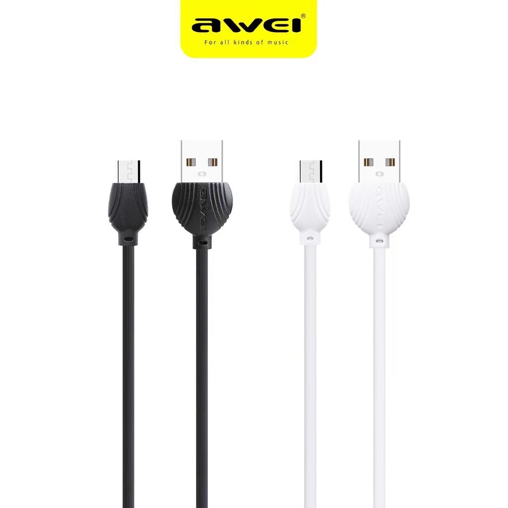 Awei CL-61 Micro-USB Data Cable Fast Charging Pure Copper Material ...