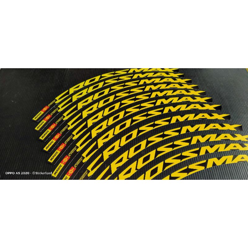 🔥🔥🔥Mavic Crossmax MTB wheelset decal sticker | Shopee Malaysia