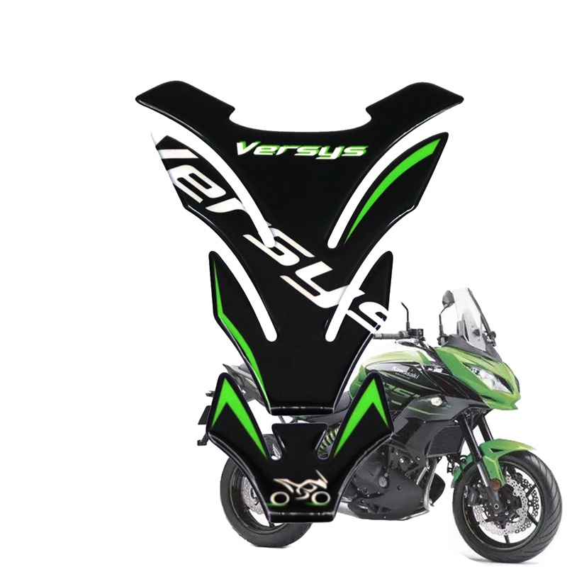 New Stickers Kawasaki Alien Beast Versys 650 1,000 X300 Motorcycle Fuel ...