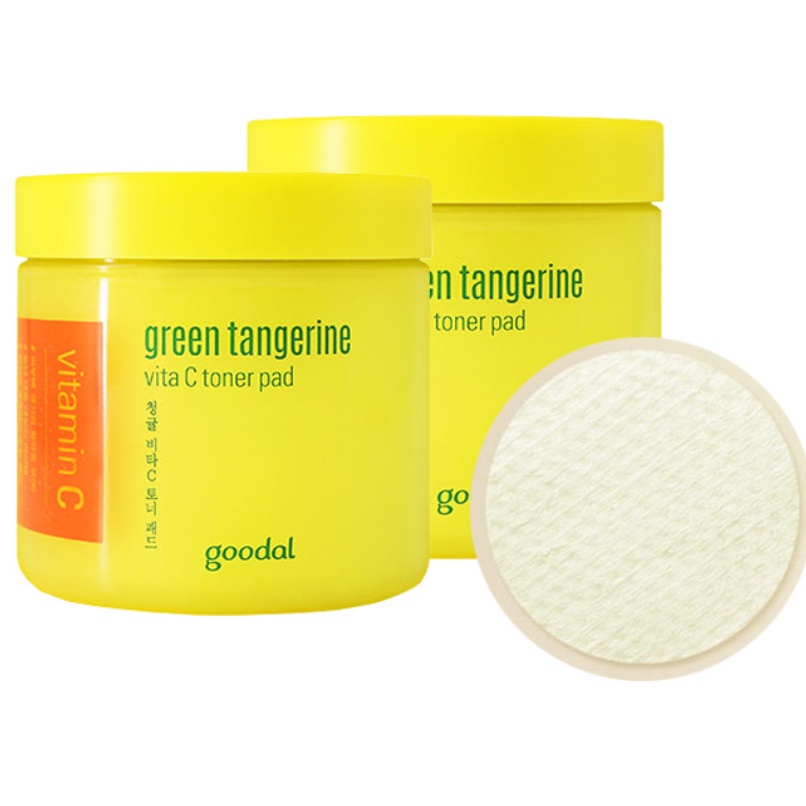 Goodal Green Tangerine Vitamin C Toner Pads with ‘5-in-1’ Effect ...