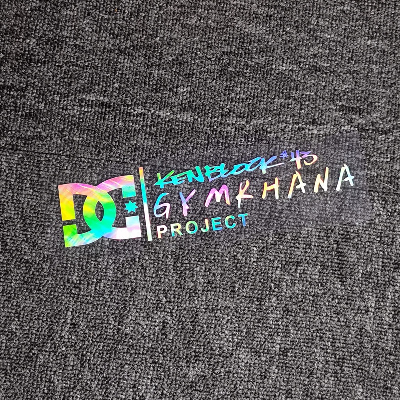 Car Stickers DC Ken Block GYMKHANA Project Funny Reflective Decals For ...