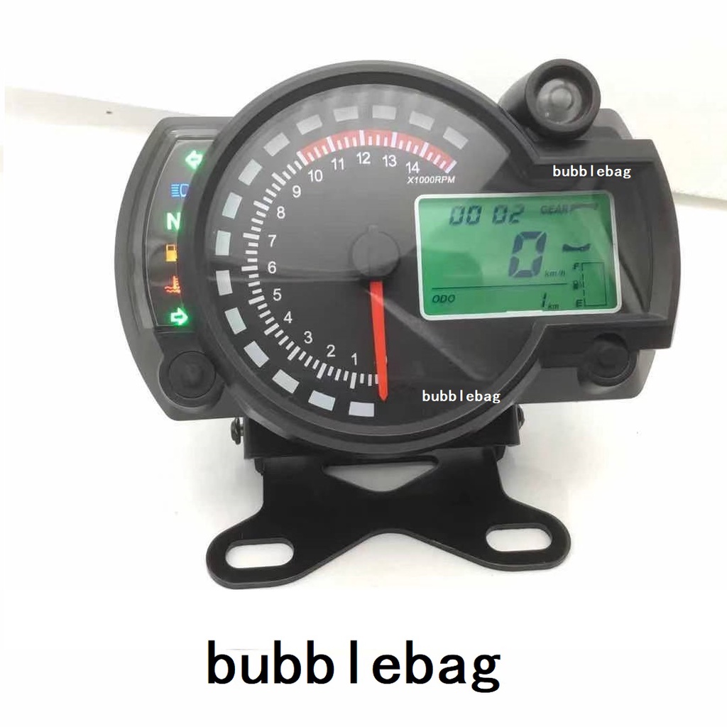 LCD Digital Odometer Speedometer Instrument Universal For RX2N KOSO ...