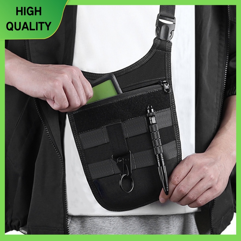 1000D Shoulder Bag Underarm Hidden Molle EDC Pouch Outdoor Travel ...