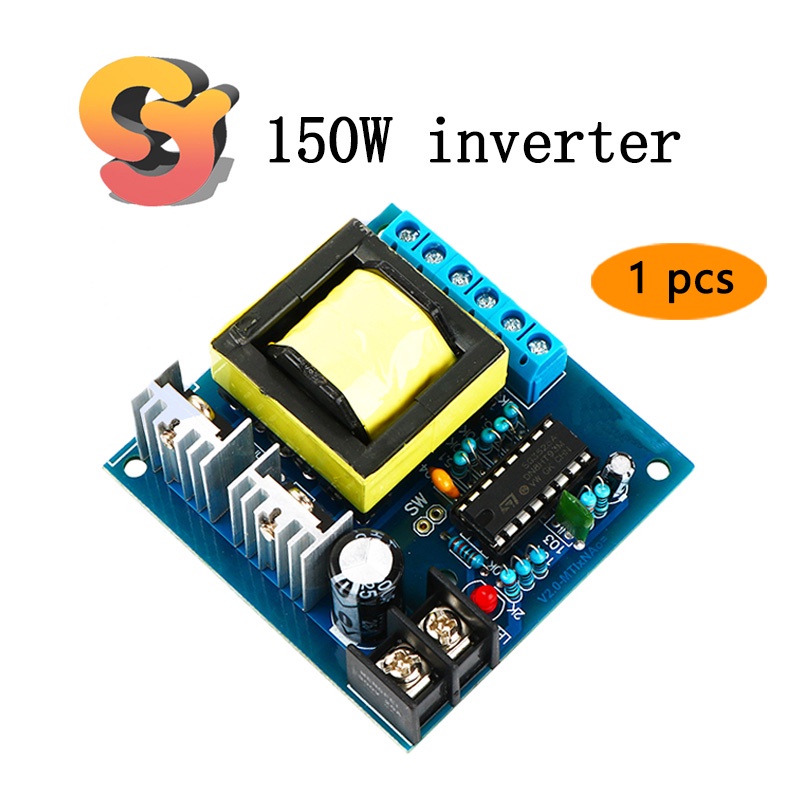 [Ready Stock Supply] 1pcs 150W Mini Inverter Battery DC12V Booster ...