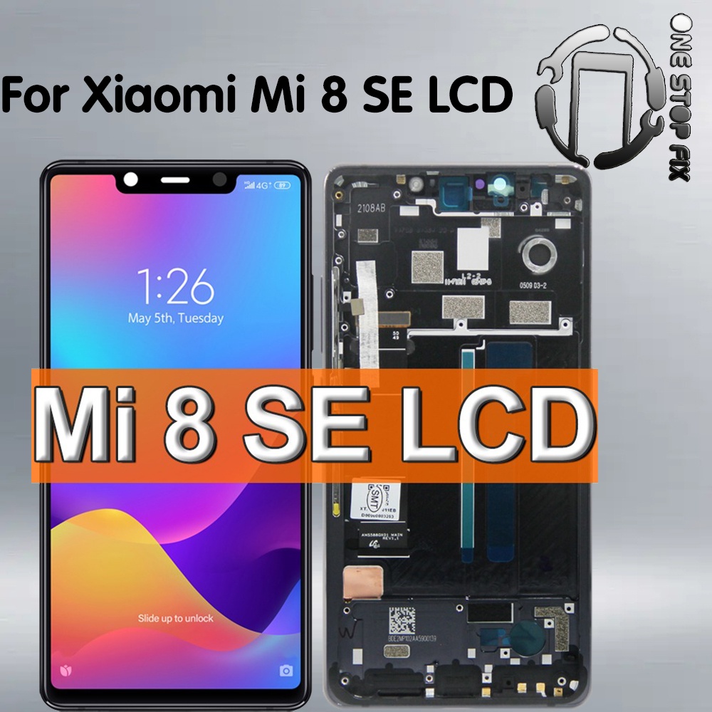 ORIGINAL Dispaly For Xiaomi Mi 8 SE LCD Display Touch Screen Digitizer ...