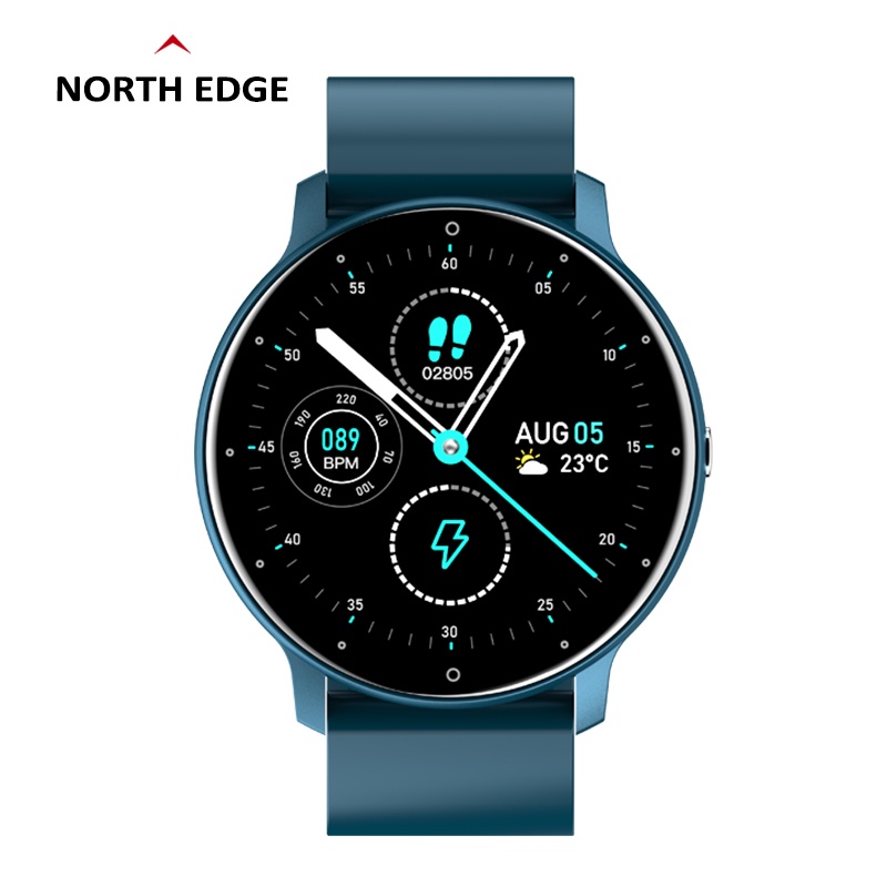 NORTH EDGE NL02 Jam tangan pintar lelaki Full Touch Custom Dials ...