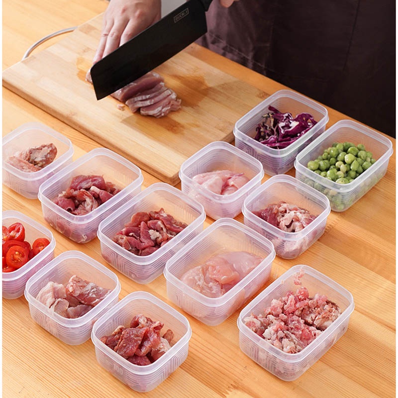 Refrigerator Frozen Meat Box Compartment Freezer Sealed Fresh-Keeping ...