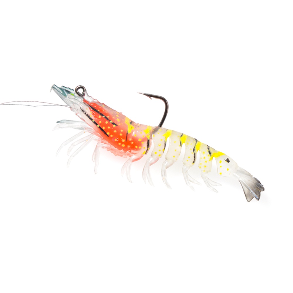 TL Soft Lifelike Shrimp Baits 1PC Plastic Lures Simulation Prawn Lure ...