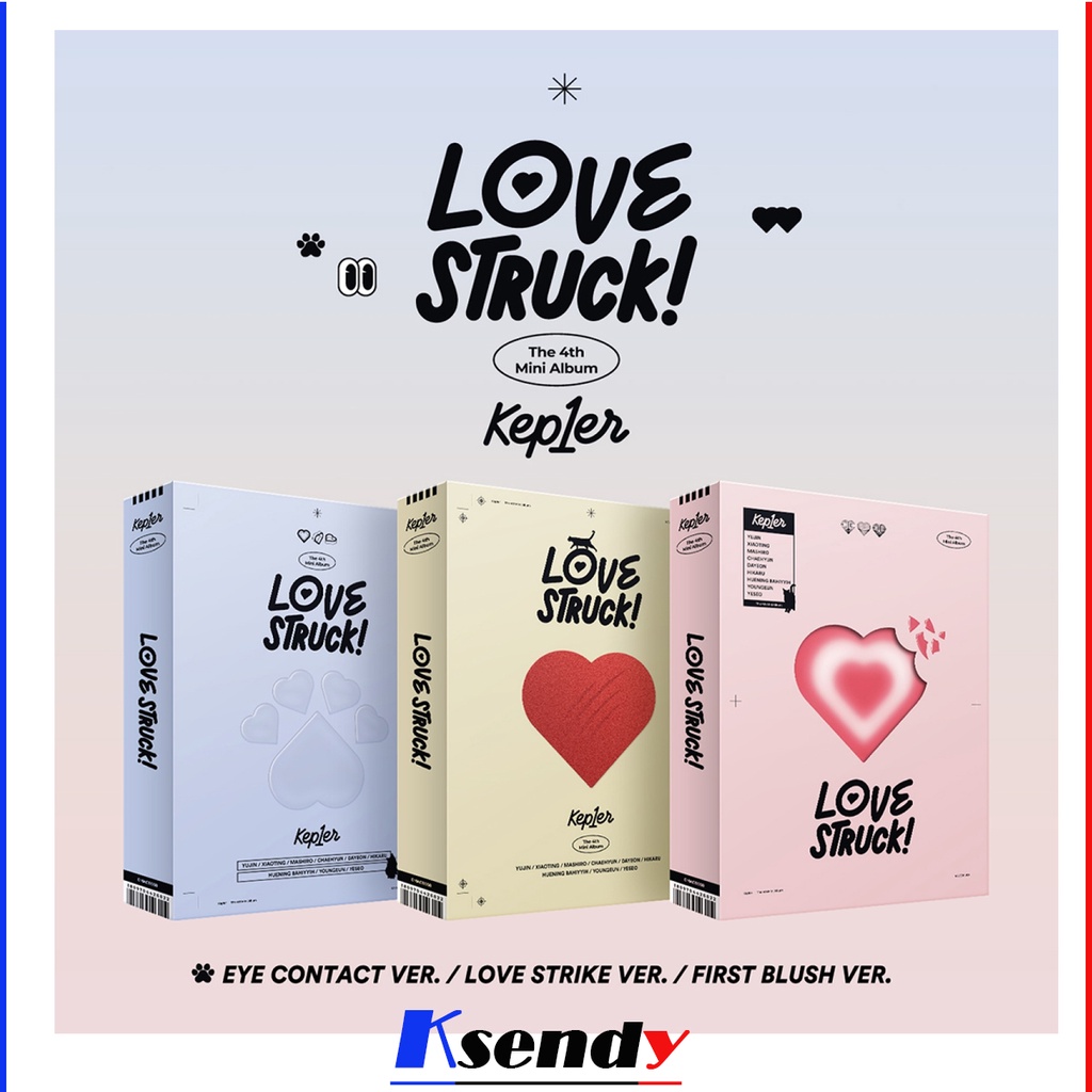 Kep1er 4th Mini Album - LOVESTRUCK! Album | Shopee Malaysia