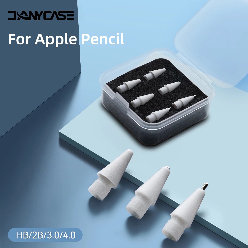 6pcs Pencil Tips with Box for Apple Pencil Pro (USB-C) 2024 1st 2nd ...