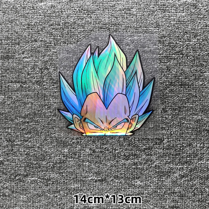 Car Stickers Dragon Ball Z Son Goku Vegeta Super Saiyan Anime ...
