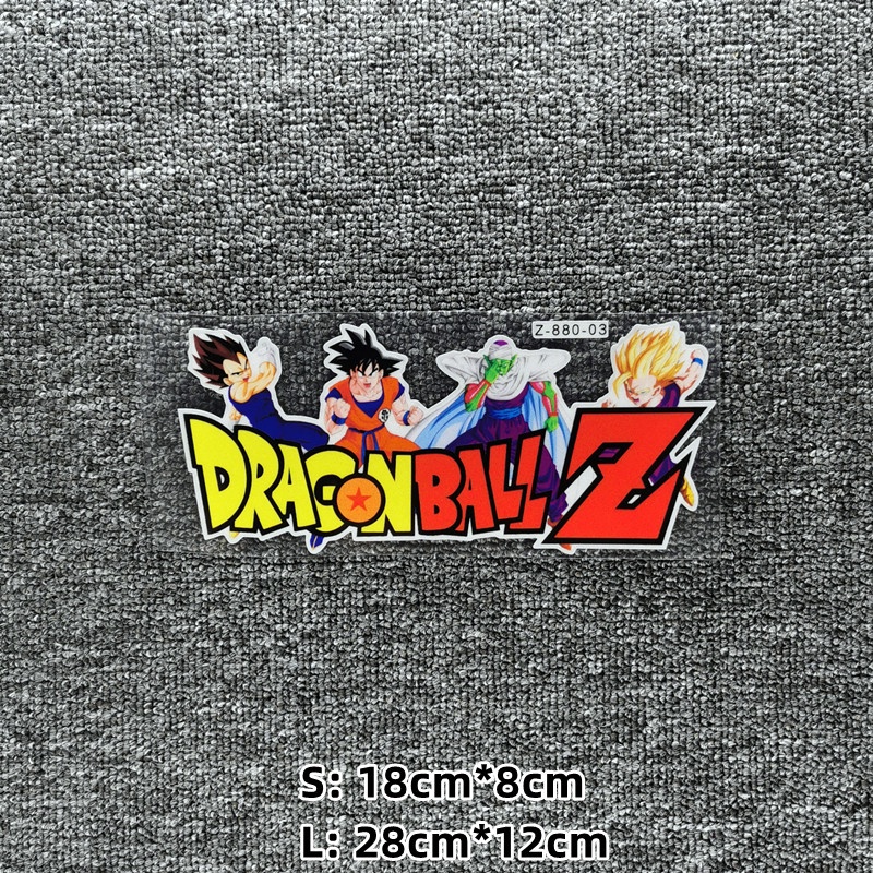 Car Stickers Dragon Ball Z Son Goku Vegeta Super Saiyan Anime ...