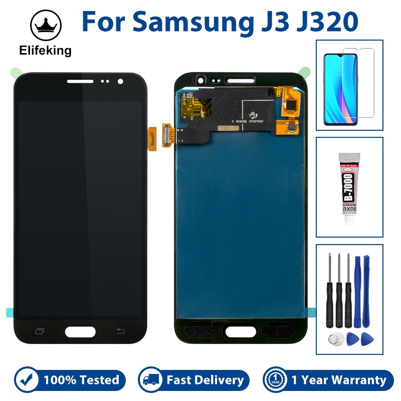 LCD For Samsung Galaxy J3 2016 J320 J320F J320G Display With Touch ...