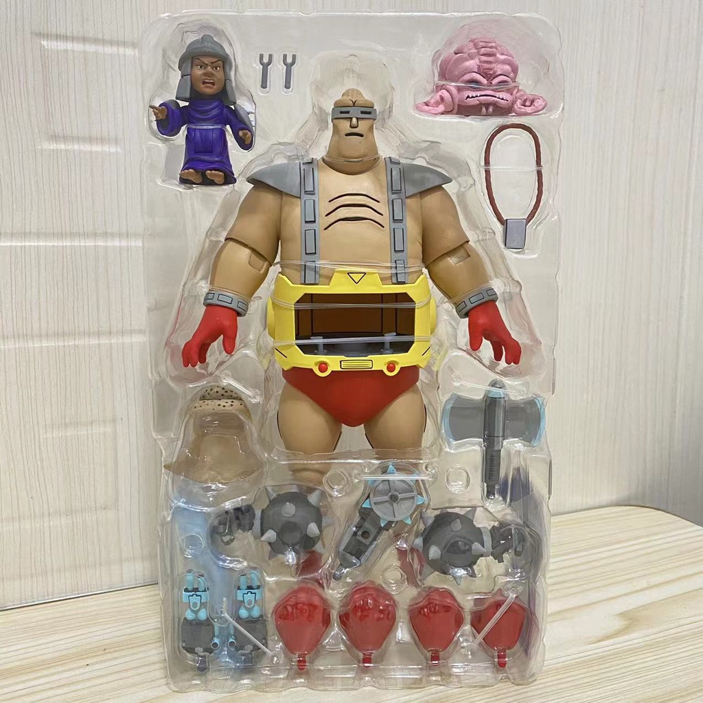 NECA 54157 Gran Hand model Krang Model Animated Version Giant Robot ...
