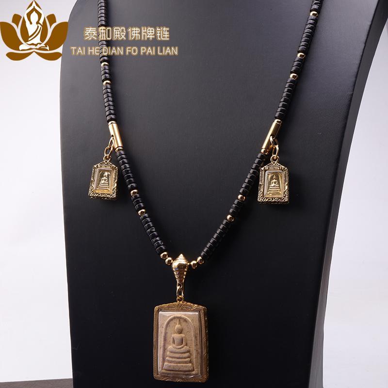 Thailand's original coconut Buddha brand chain titanium steel buckle ...