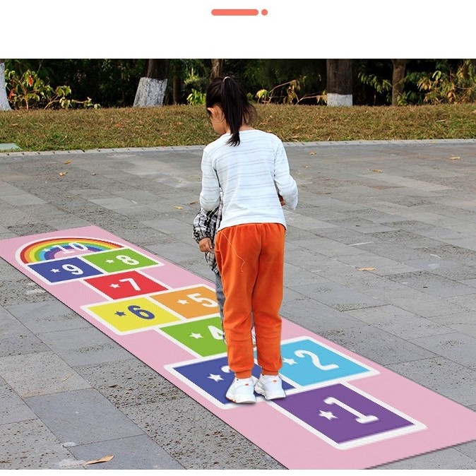 Hopscotch kindergarten children are all training equipment children ...