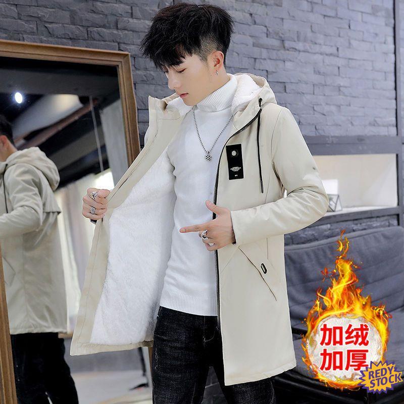 【High Quality】 Long Sleeve Korean jacket lelaki Fleece thickened jacket ...