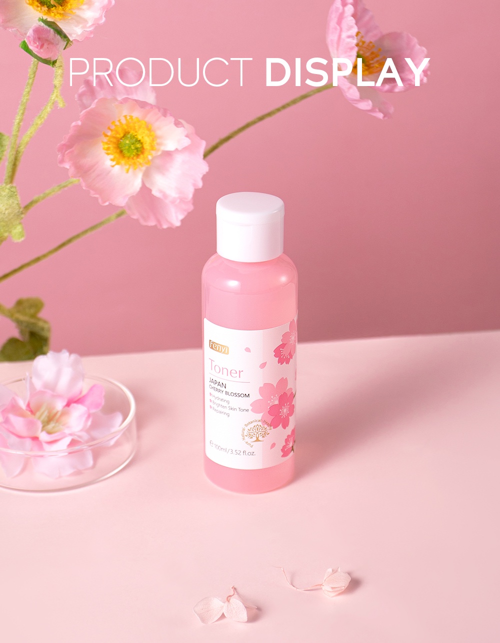 Fenyi Japan Cherry Blossom Toner Moisturizing Brighten Skin Tone ...