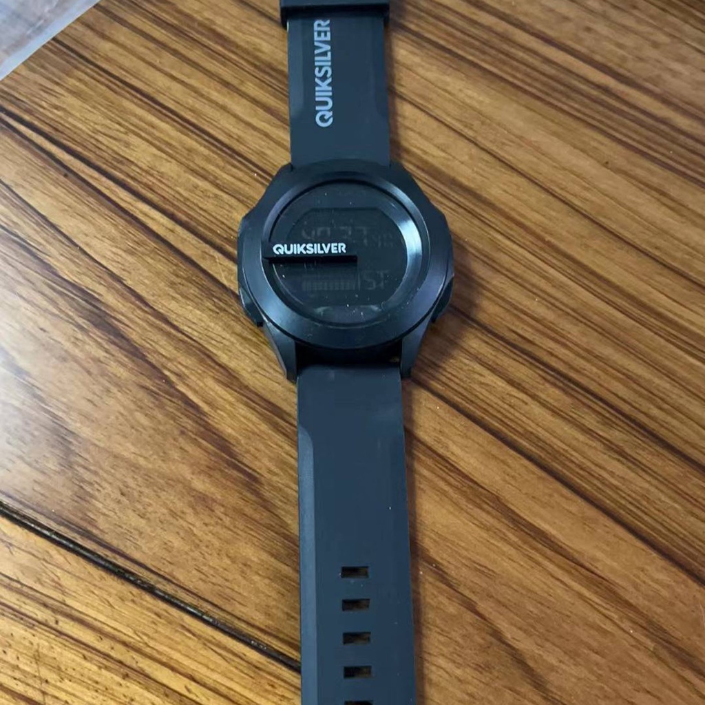Quiksilver Men'S Waterproof Digital Wrist Watch With Strap | Shopee ...