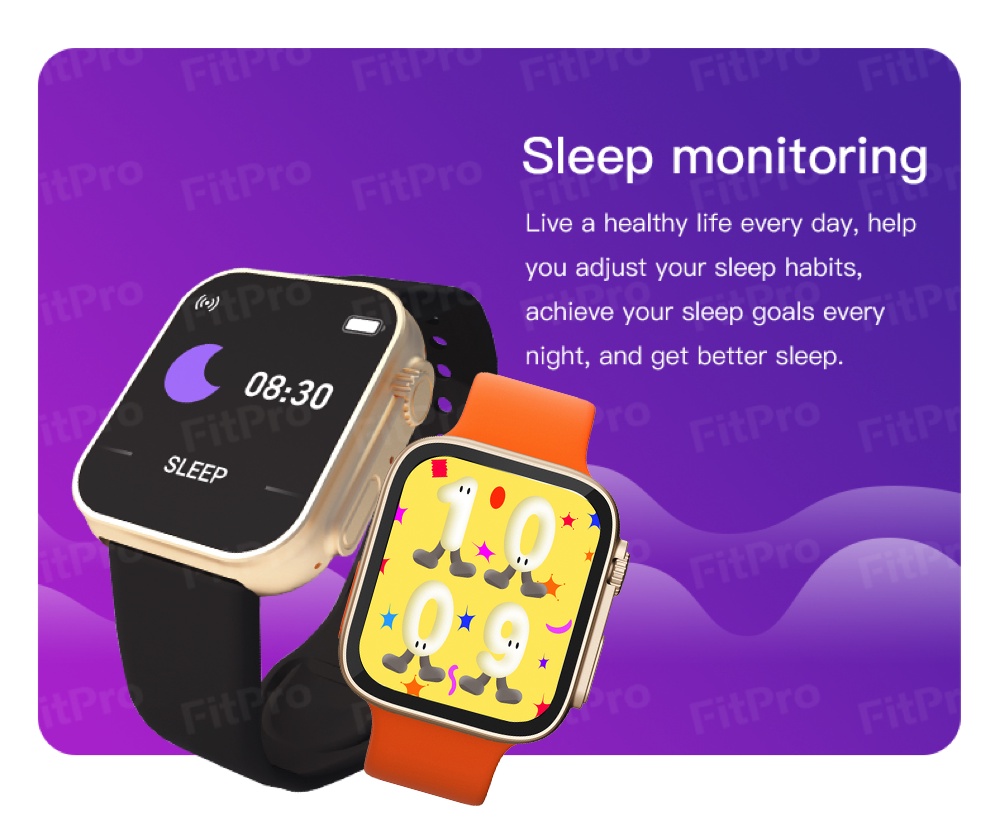 POSHI Men Women Smart Digital Watch Sport Color Full Touch Screen ...