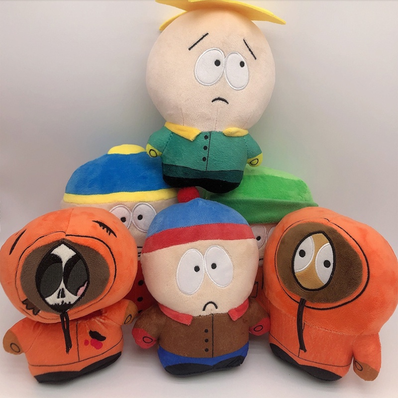 Hychumey 20cm South Park Plush Toys Cartoon Plush Doll Stan Kyle Kenny ...