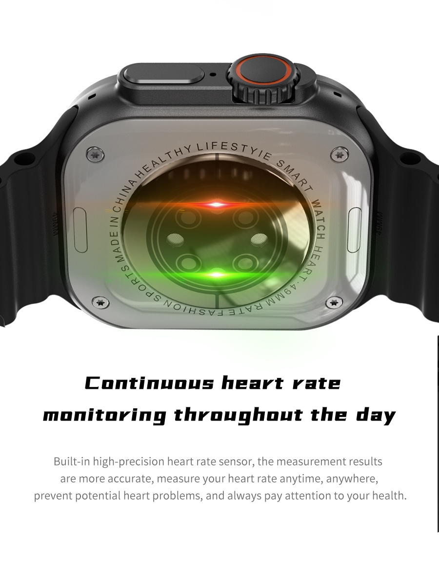 Smartwatch ultra series 8 iwo 16 ultra 8 watch clone 49mm smart watch ...