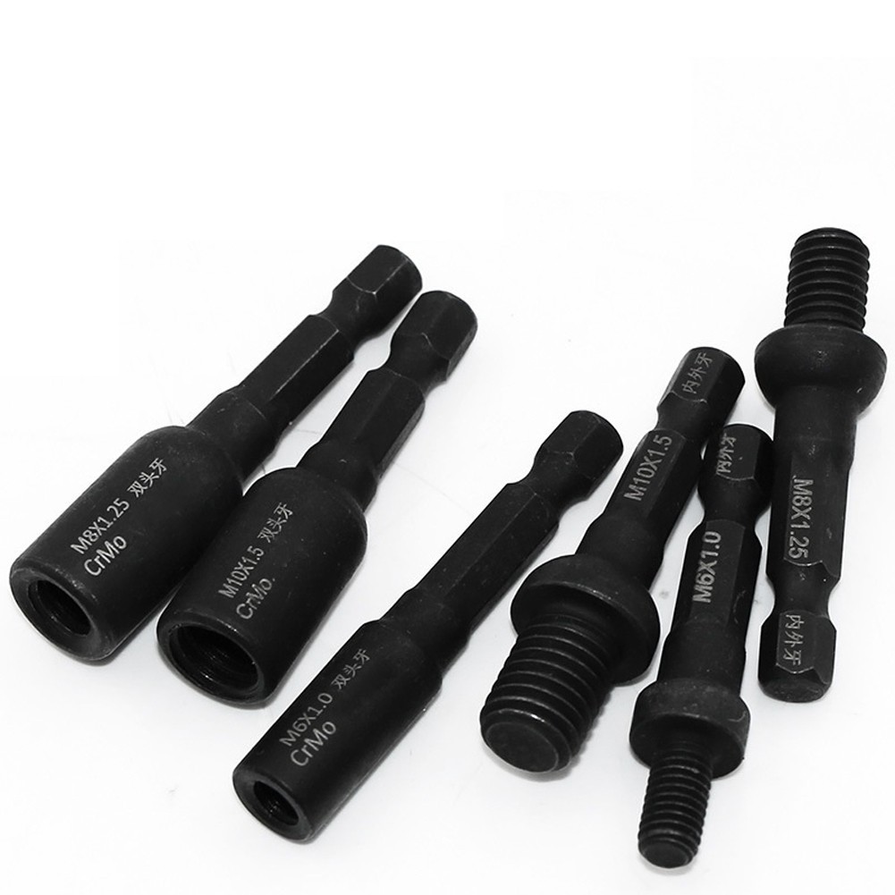 [STAS STOCK] 1PCS Self-Tapping Socket Adapter 1/4 Inch Hex Shank Power ...
