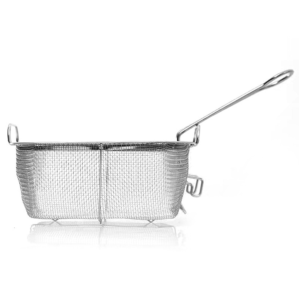 LOMC|Stainless Steel Frying Basket Deep Fry Basket Drain Frying Basket ...