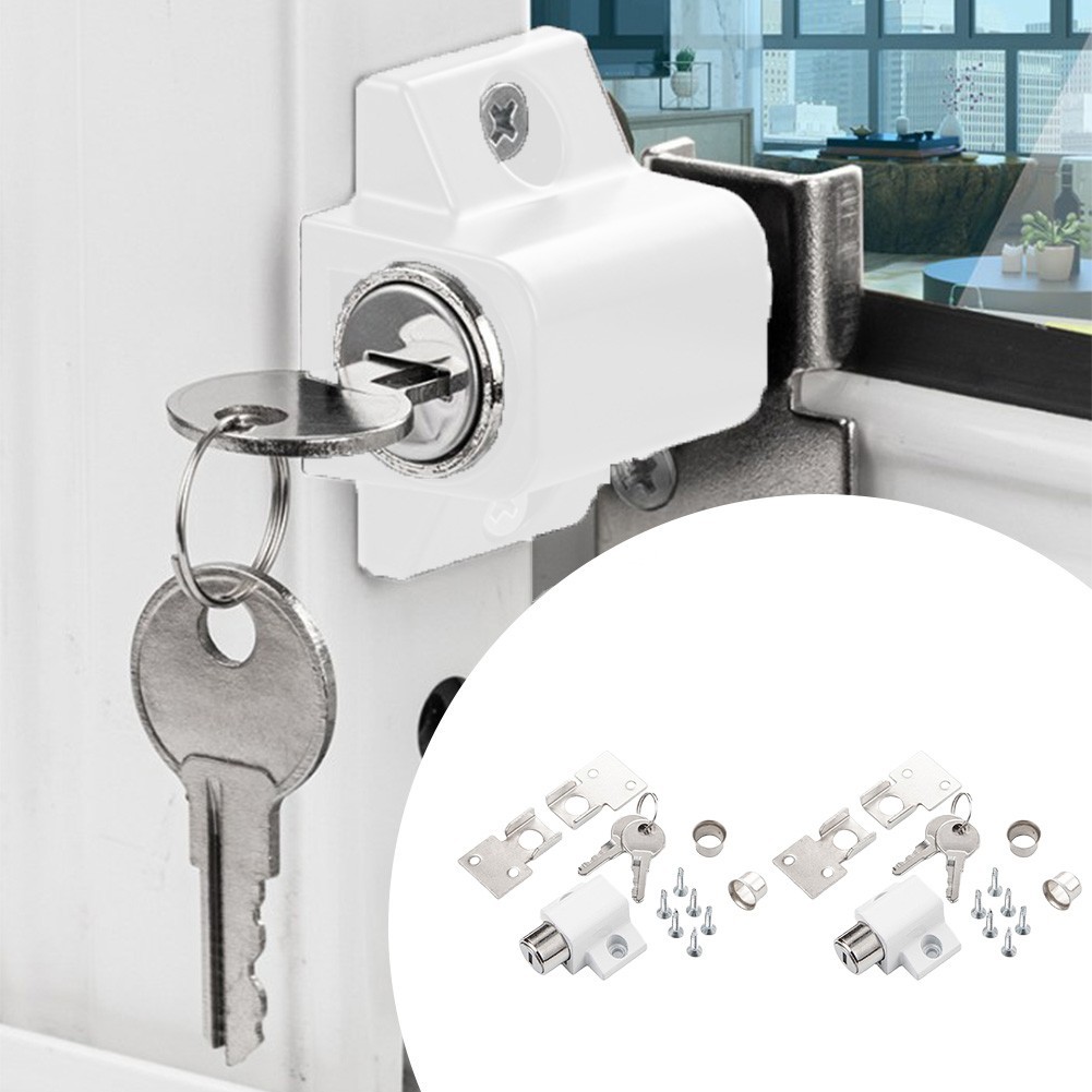 【ELCT】2 PCS Terrace Door Locks UPVC Door And Window Locks Safety ...