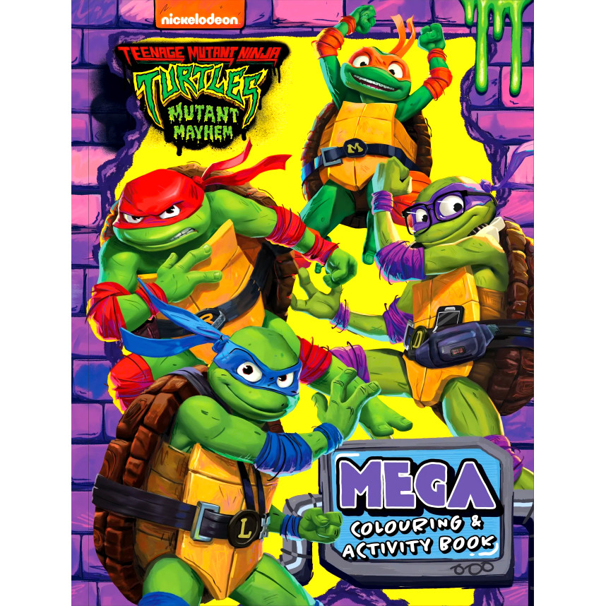 (BBW) TMNT MUTANT MAYHEM - MEGA COLOURING & ACTIVITY BOOK (ISBN ...