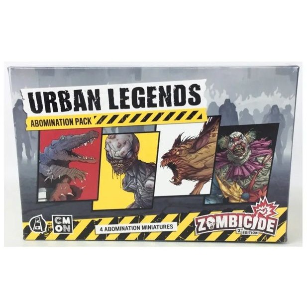 Zombies (2nd Edition): Urban Legends Abominations Board Game ...
