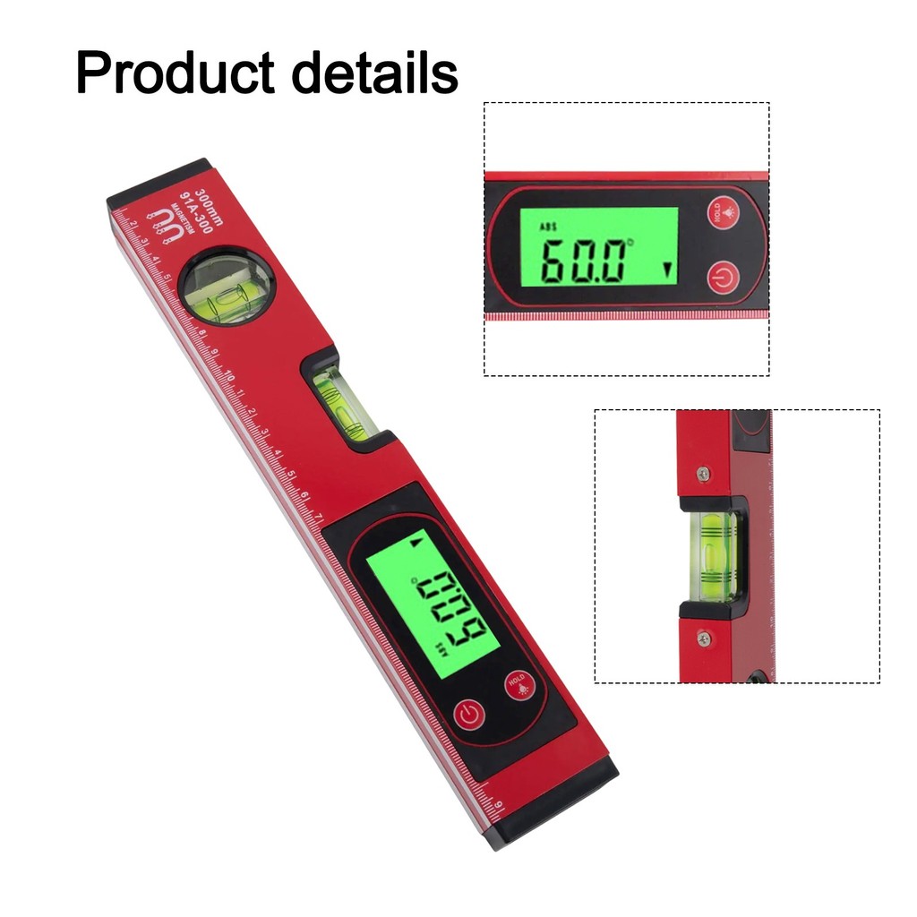 【xk10】 Level Ruler Digital Display Electronic Level Slope Angle ...