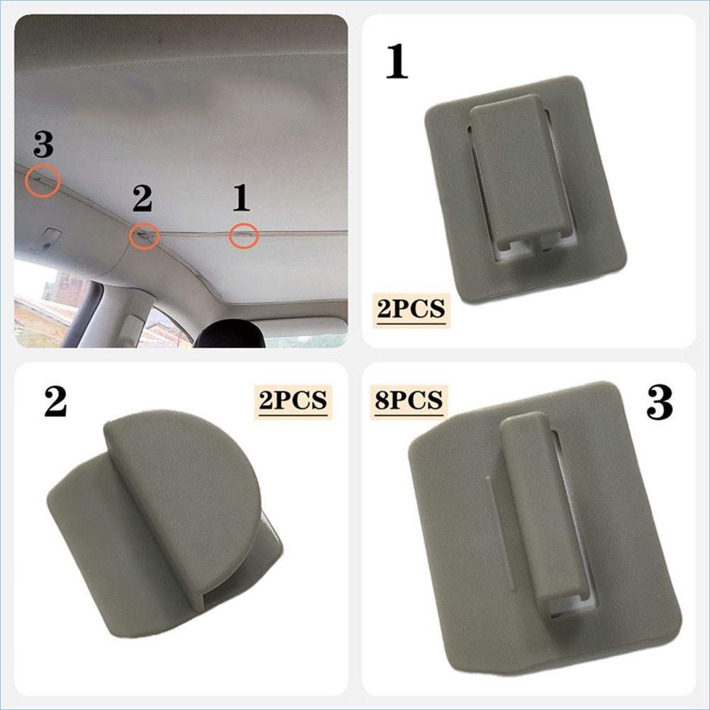 [lvdn-my]For Tesla Roof Sunshade Clips Skylight Split Shade Sunshades ...