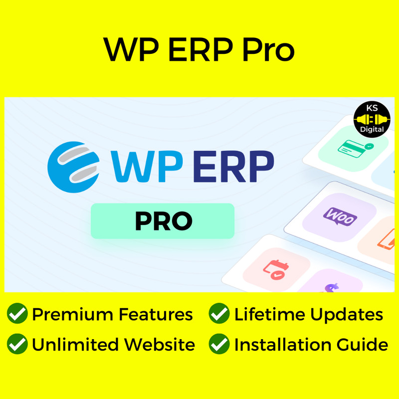 [Latest] WP ERP Pro (Premium Version) | Shopee Malaysia