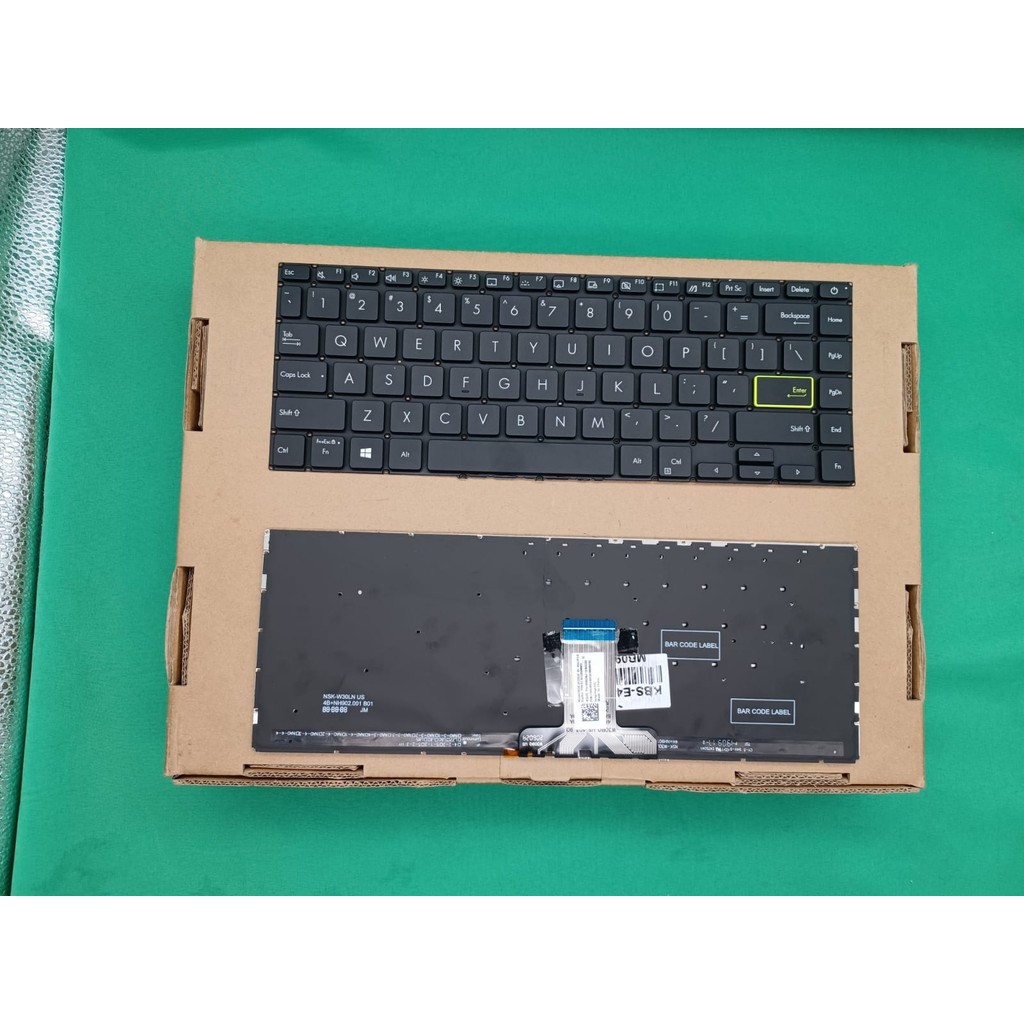 Asus Vivobook e410 e410kao e410m e410ma e410mao Backlite Keyboard ...