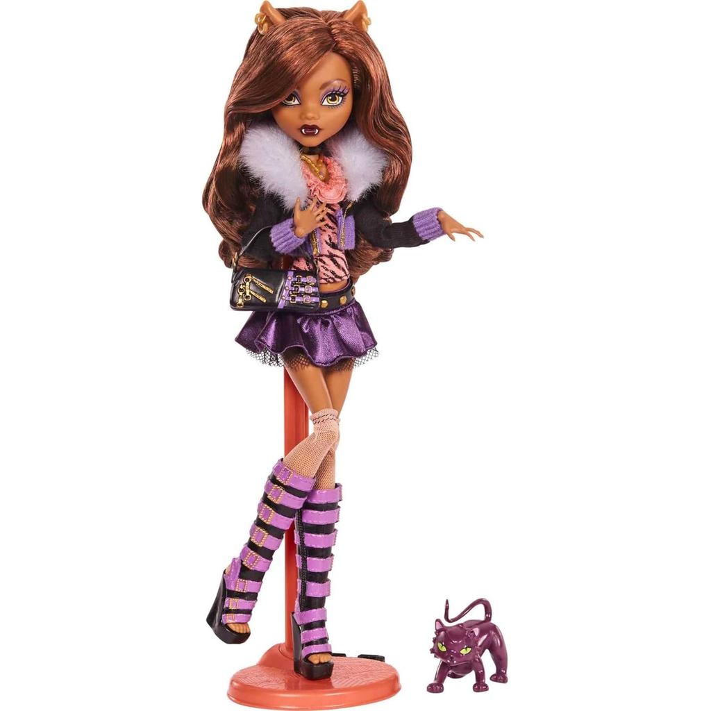 Monster High Clawdeen Wolf Rejuvenation Doll Wearing Original Fashion ...