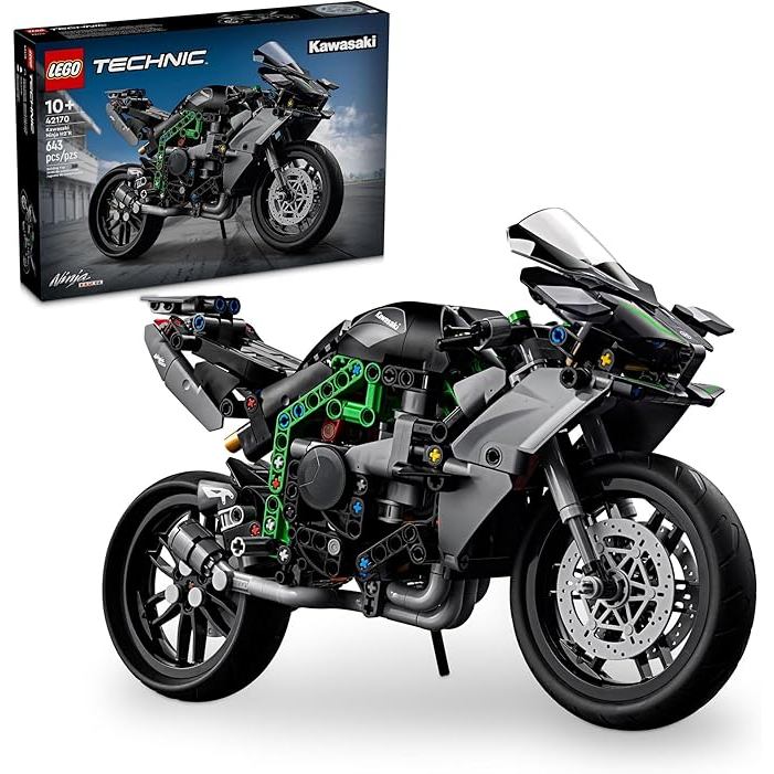 KAWASAKI LEGO Technic Ninja H2R Motorcycle Toy | Shopee Malaysia
