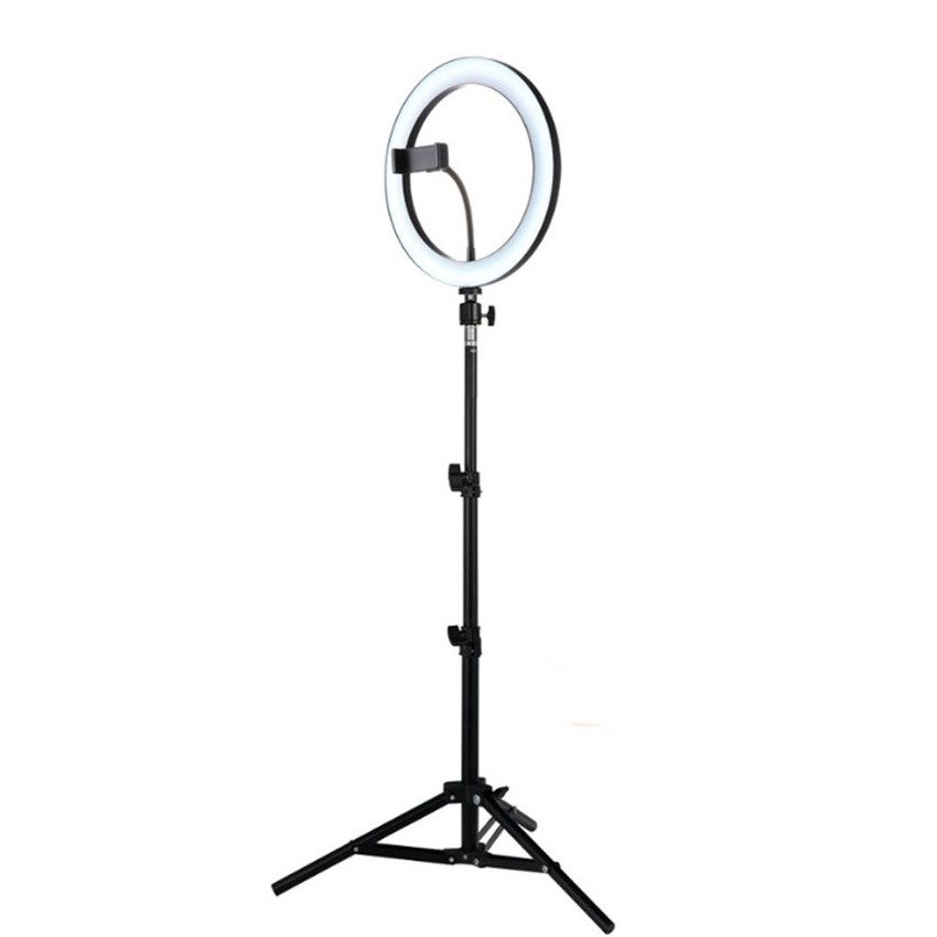 LED Ring Light 26cm Dimmable Video Live Studio Lighting Round light ...