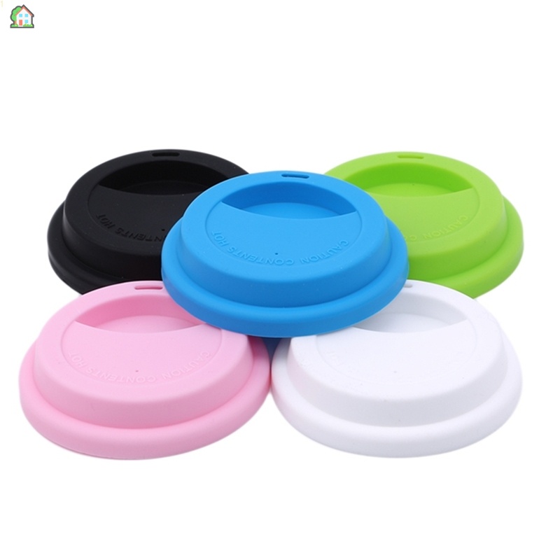 Silicone Heat Resistant Anti-Dust Cup Silicone Insulation Cup Lid Cover ...