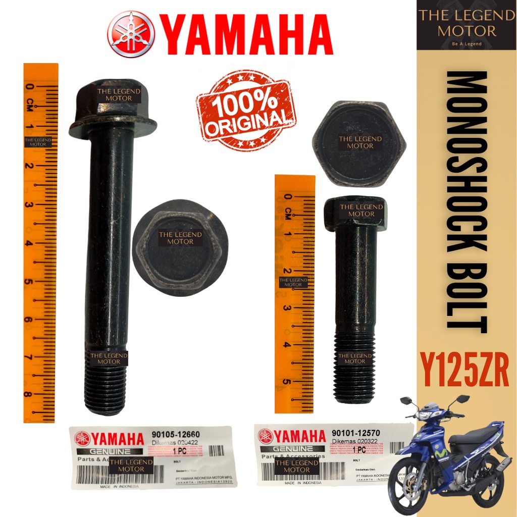 YAMAHA Y125ZR Y125Z SCREW MONOSHOCK BOLT MONO SHOCK SKRU SKREW SWING ...