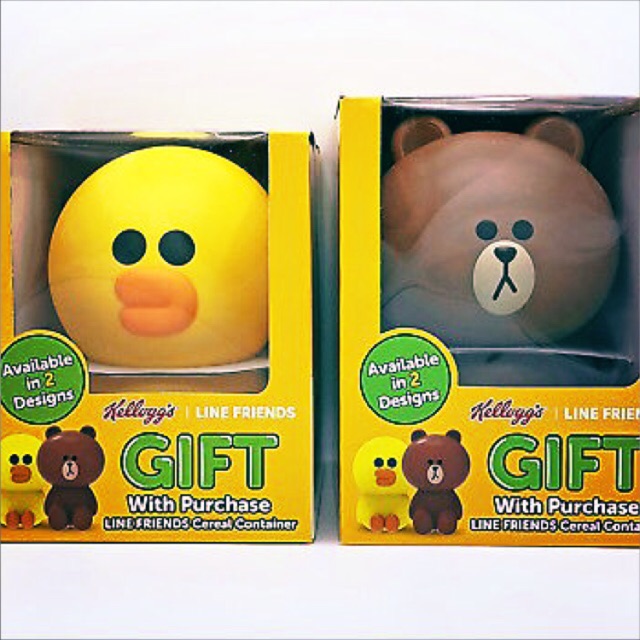 Kellogg's X Line Friends Cereal Container | Shopee Malaysia