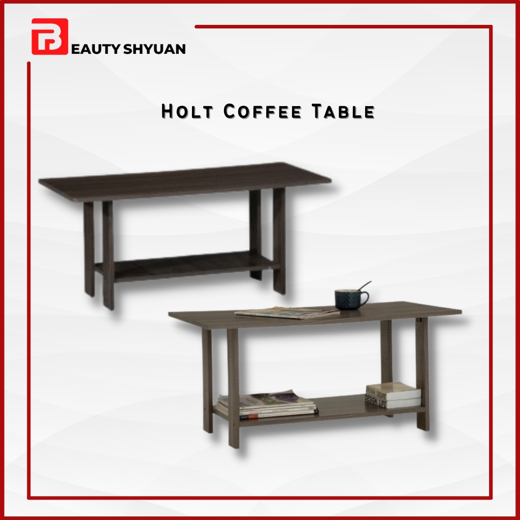 HOLT Meja Coffee Table Meja Kopi Ruang Tamu Meja Kopi Murah Meja Ruang ...
