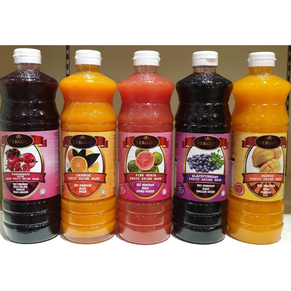 KOMBO VERGOLD JUICE by AMWAY - ( ORANGE, MANGO, PINK GUAVA ...