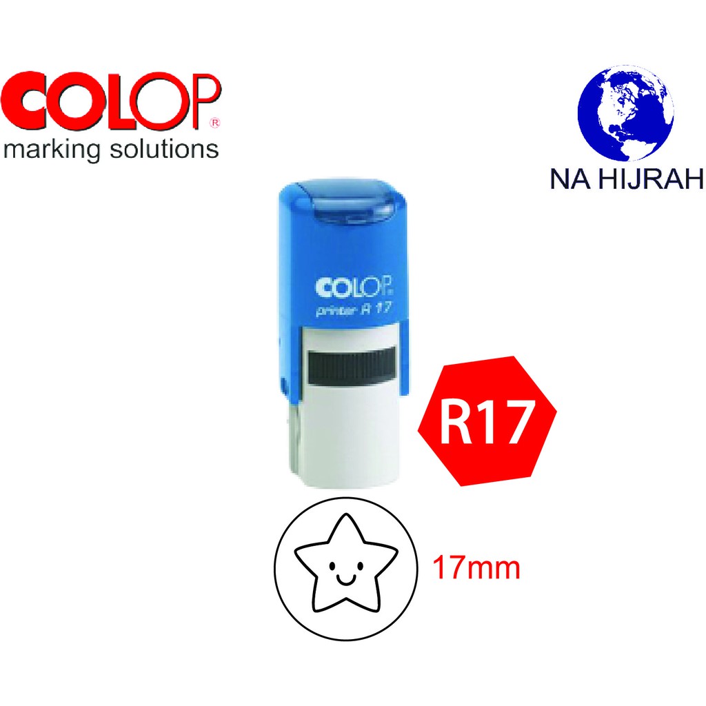 SAME DAY POS * Rubber Stamp * COLOP Printer Line | Round Stamp Self-Inking Stamp P10 | P20 | P30 ...