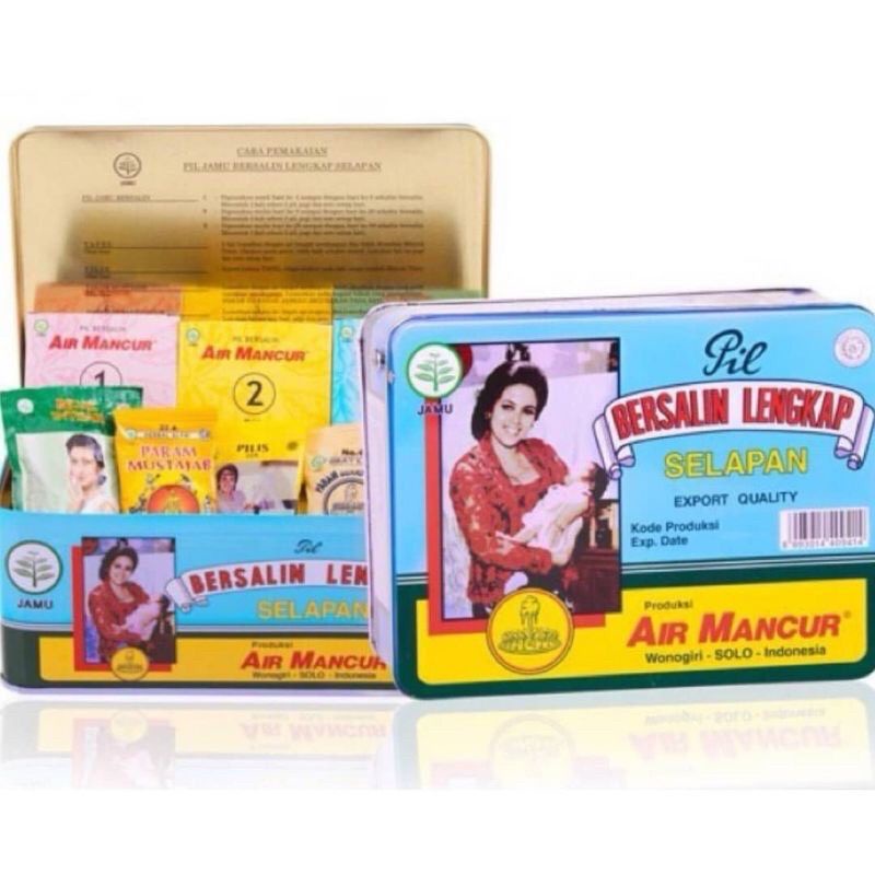 Set Pantang Selepas Bersalin Air Mancur Pil Selapan Jamu Berpantang ...