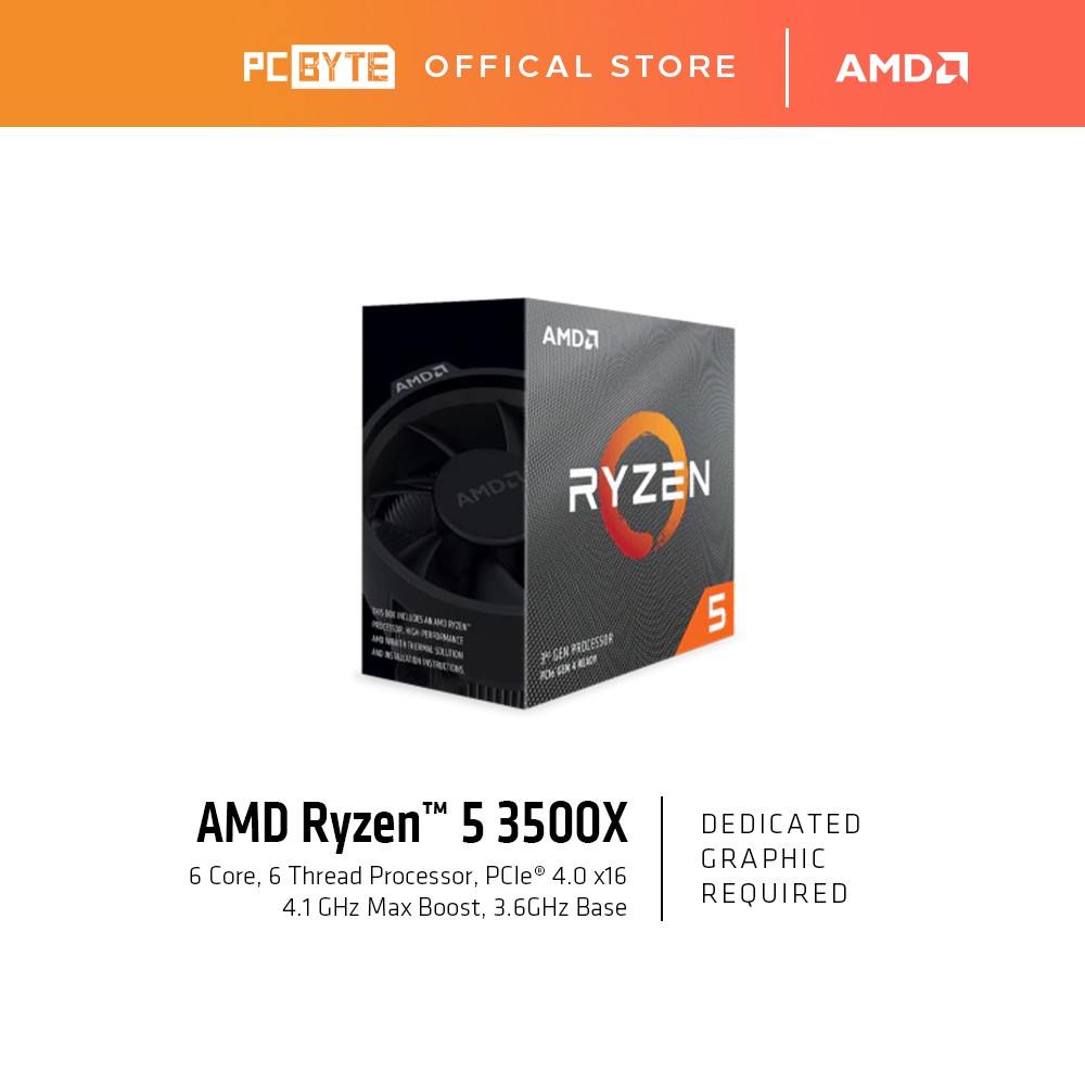 AMD Ryzen 5 3500X 6 Cores Processor | Shopee Malaysia