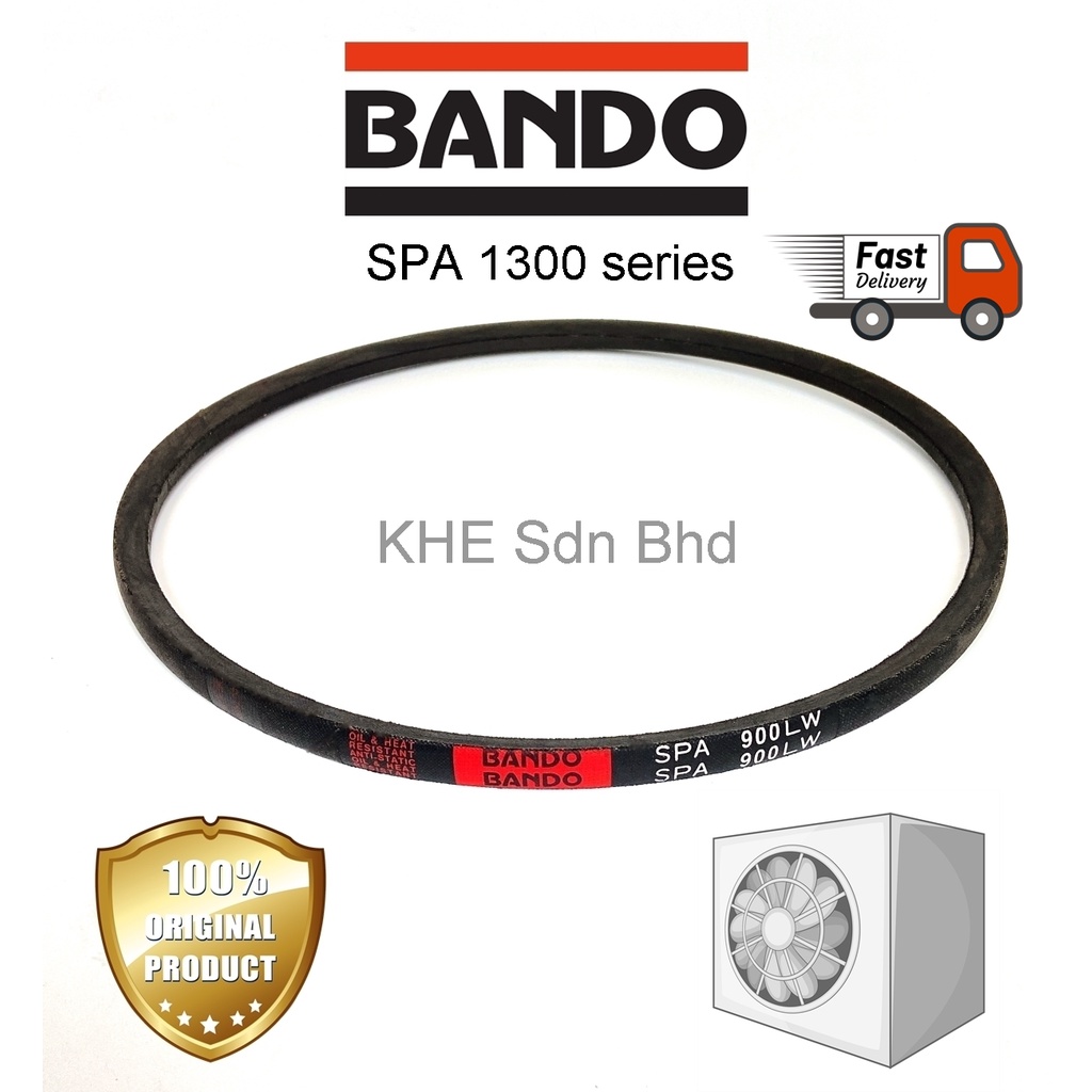Bando Japan SPA 1300 1307 1320 1325 1332 1340 1345 LW Belt AHU Aircon Industrial Mesin V Belt ...