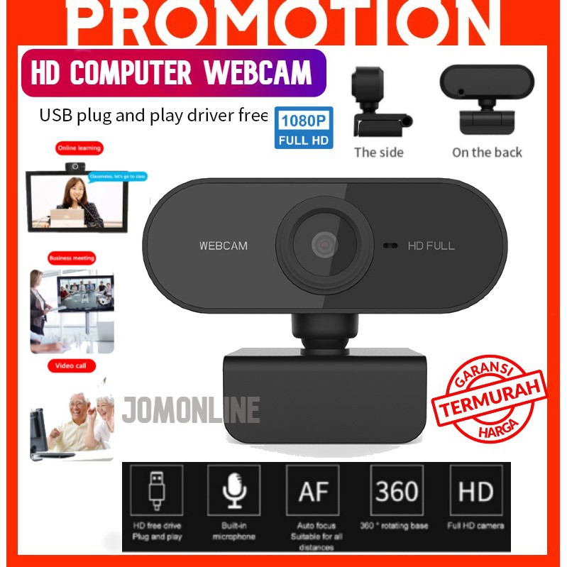 ~SHIP FROM KL~ 1080P Webcam Autofocus HD Web Camera For Computer PC ...