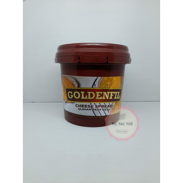 Goldenfill spread cheese 1kg /glaze/selai /topping/Donut topping ...