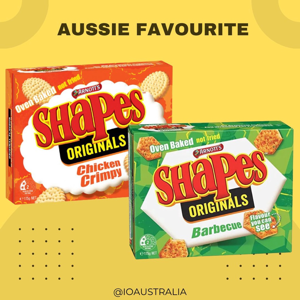 Arnott's Shapes Assorted 175g | Shopee Malaysia